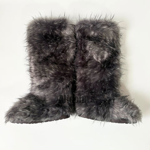 Faux Fur Boots – Alicefurs