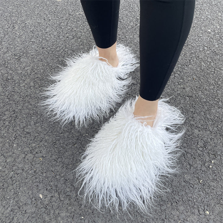 Faux Fur Slides & Slippers – Alicefurs